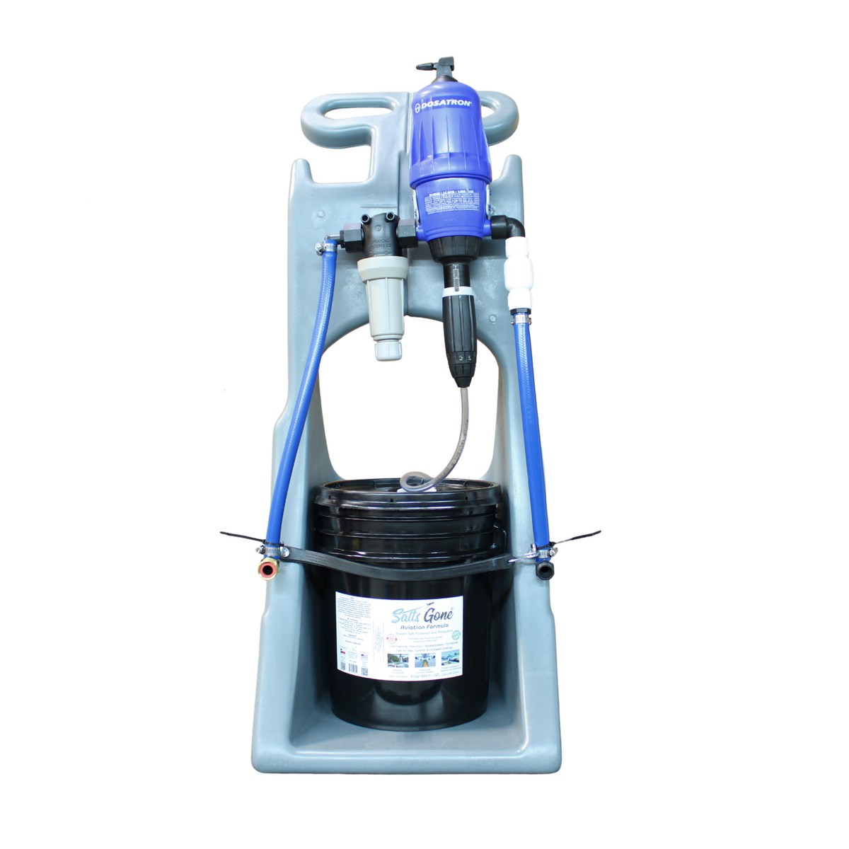 Salts Gone® Cart with Injector Pump – Salts Gone™